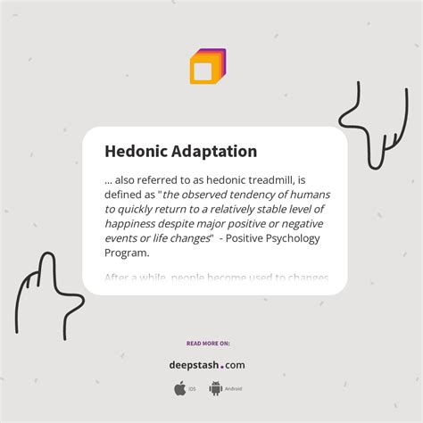 Hedonic Adaptation Deepstash