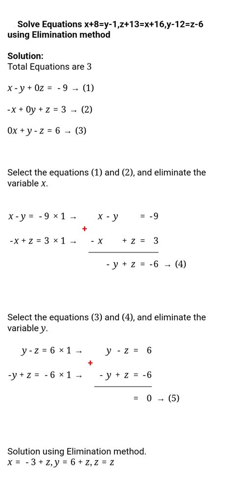 [solved] Explain Th Steps And Why To Solve The Equations Solve The Course Hero