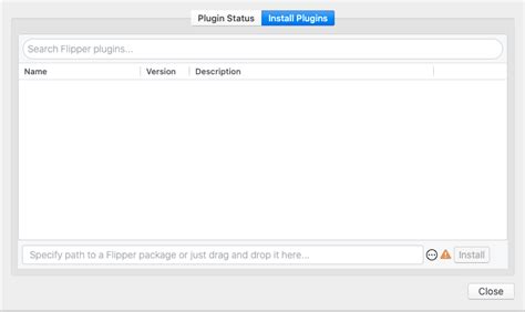 install plugins list is empty both on macos and windows · issue 1818