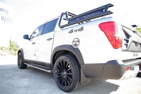 렉스턴스포츠칸 구조변경 전혀 필요없는 오버휀다 레노 장착 네이버 블로그