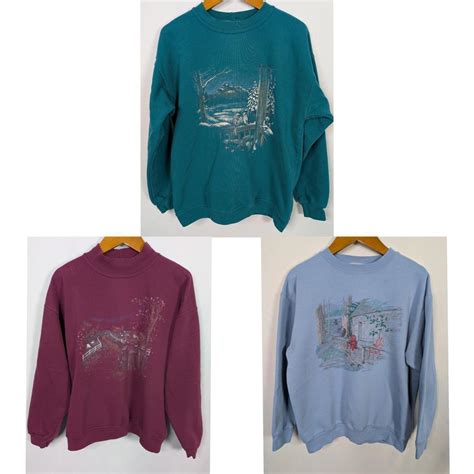 Vtg Northern Reflections Sweater Bundle Womens Depop