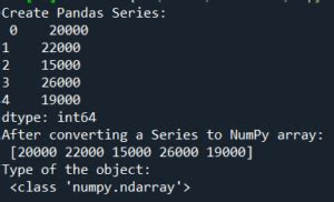 Convert Pandas Series To NumPy Array Spark By Examples