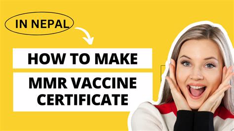 How To Create Mmr Vaccine Certificate In Nepal Baduwal Daily Discovery