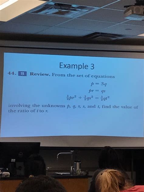solved from the set of equations p 3q pr qs 1 2 pr 2