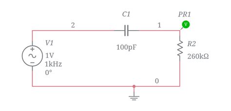 high pass filter multisim live