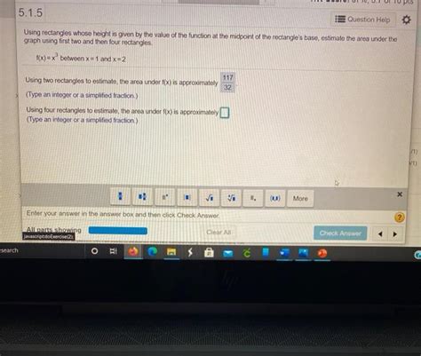 solved 5 1 5 question help using rectangles whose height is