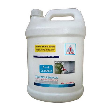 Passivation Cleaner Application Metal At Best Price In Navsari Techno Services