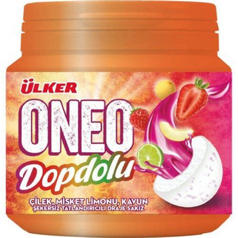 Turkish Food Market. Ulker Oneo Fruit Filling Gum (76 gr