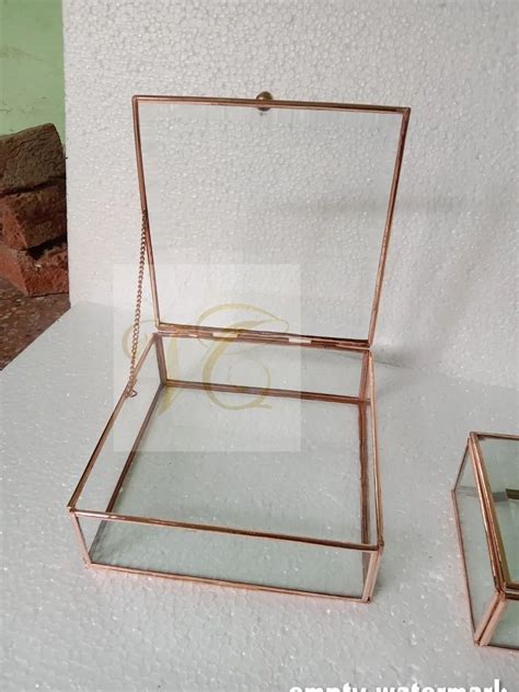 Glass Box At ₹ 295piece Glass Jewelry Box In Gurugram Id 27435597788