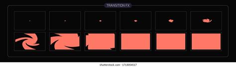Liquid Transitions Effect Liquid Transition Fx Stock Vector Royalty Free 1712242165 Shutterstock