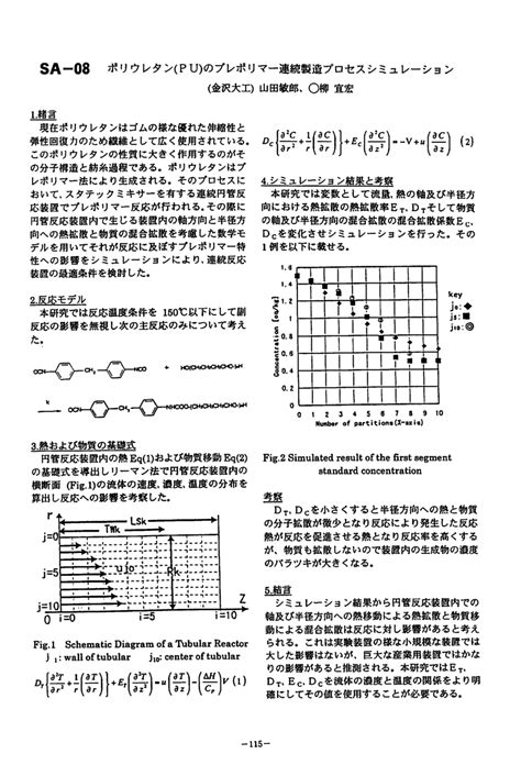Pdf Simulation For Continuous Prepolymerization Process Of
