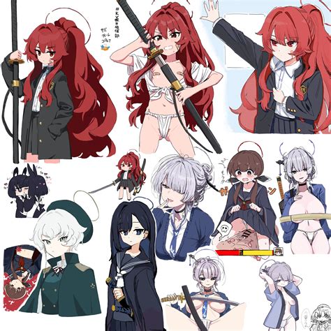 Rule 34 1boy 6girls Absurdres After Vaginal Bandaid Bandaid On Cheek