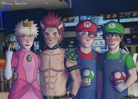 Kiribaku Tododeku Mario Bros By Okumurajaqueline On Deviantart