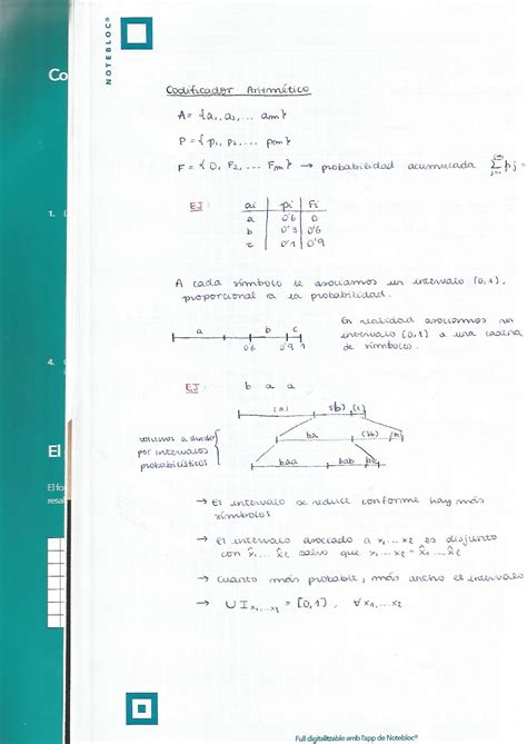 22 Códigos De Longitud Variablecodificador Aritmético Ncjtebloc