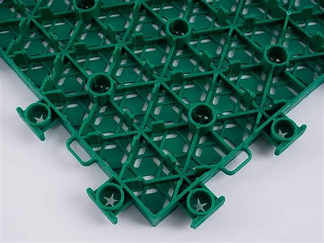 High Performance Suspended Interlocking Sports Flooring