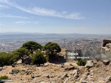 화창한 날의 고대 건축물의 경치 좋은 사진 이즈미르 터키 0명에 대한 스톡 사진 및 기타 이미지 0명 건축 건축물