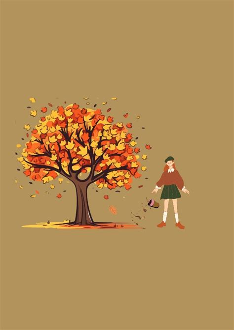 Autumn Animated Wallpaper Autumn Cartoon Wallpaper Fall Animated Wallpaper Fall Cartoon