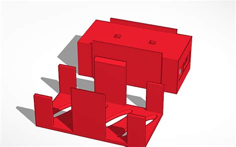 3d Design 5v Usb Power Board Enclosure Tinkercad