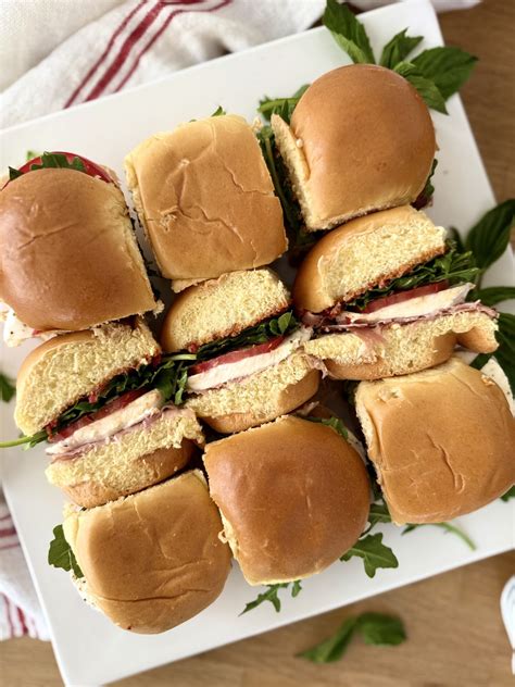 Italian Antipasto Sandwich Sliders Style And Grace