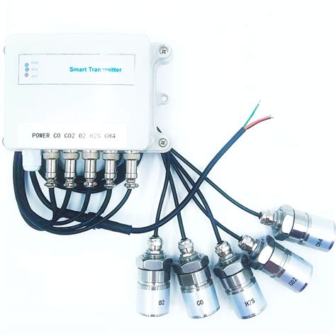 China Industrial Smart O2 Co Co2 Ch4 H2s Air Quality Monitoring Sensor