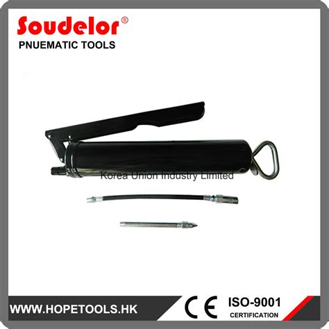 China Heavy Duty Aluminum Head Cap 400cc Hand Grease Gun Grease Gun
