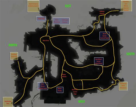 Vault 101 Local Map