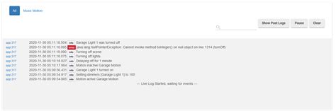 java lang nullpointerexception in motion and mode lighting apps 🛎️