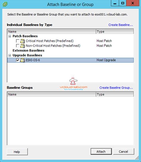 Vmware Vsphere Update Manager Vum Upgrade Esxi Os Vgeek Tales