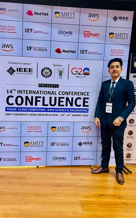 vansh tiwari on linkedin confluence2024 amityuniversity techconference networking… 20