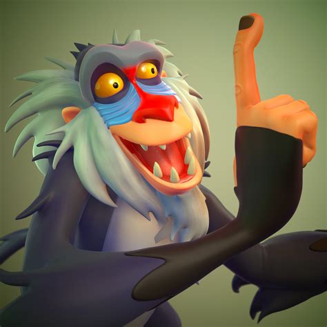 Lion King Characters Rafiki