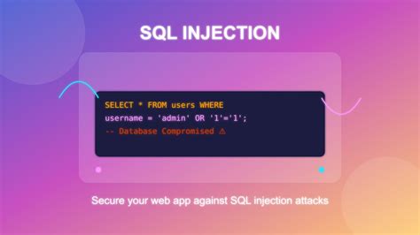 Sql Injection Secure You Web App Against Sqli Attacks Web Security Youtube