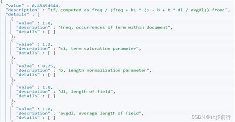 Elasticsearch之score打分机制原理elasticsearch Score Csdn博客