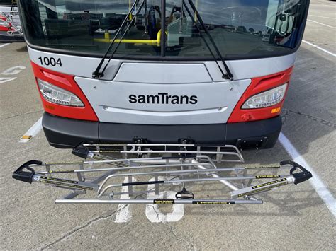 New Bike Racks On Samtrans Buses Can Handle Larger Tires And E Bikes