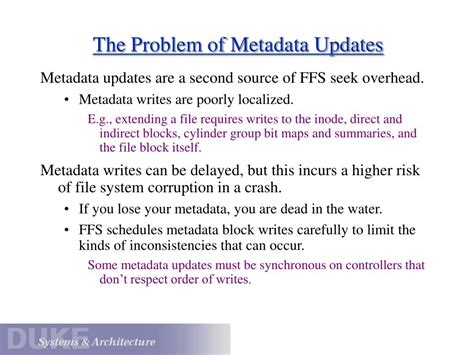 ppt fs consistency block allocation and wafl powerpoint