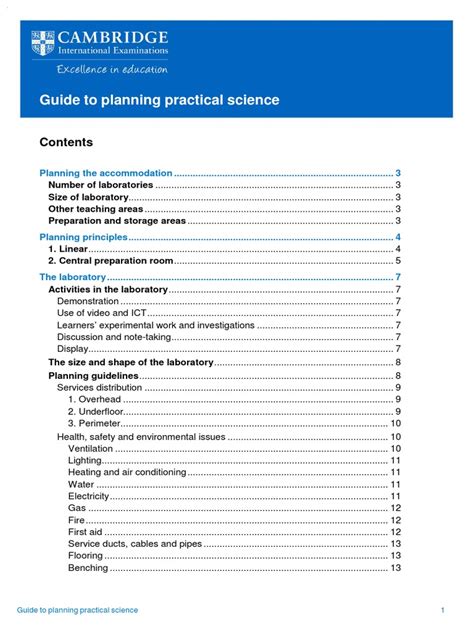 Guide To Planning Practical Science October 2015 Pdf
