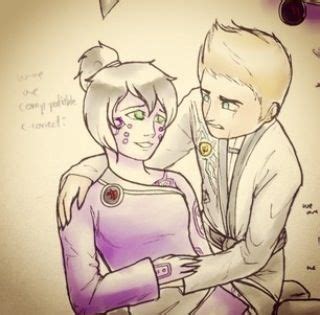Ninjago Zane And Pixel Kiss