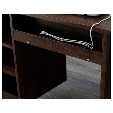 Письменный стол - IKEA BRUSALI, 90х52 см, коричневый, БРУСАЛИ ИКЕА за ...