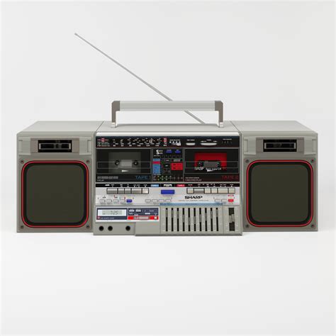 Sharp Gf 800zs Boombox 3d Models In Audio 3dexport