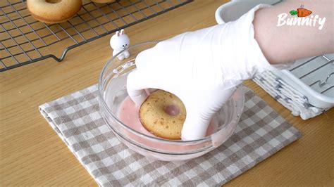 No색소 인공적이지 않고 더 건강한 리얼 딸기 도넛