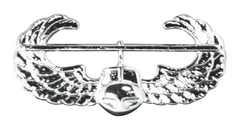 Army Air Assault Badge Mirrored Finish