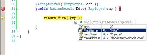 Aspnet Mvc 入門 3 編集 Edit ビューと Post データの受け取り方法 Mvc Aspnet 入門