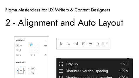 figma masterclass 2 alignment and auto layout figma
