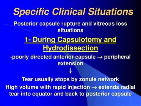 Ppt Posterior Capsular Rupture And Vitrectomy Farid Karimian M D 2002 Powerpoint Presentation