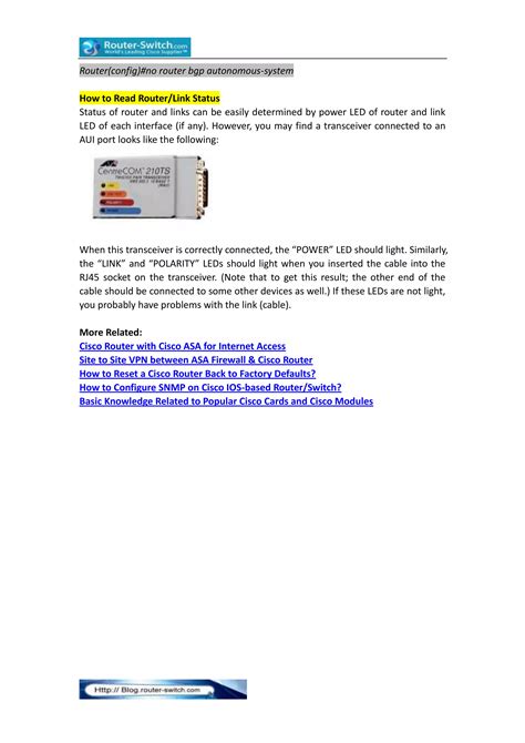 Cisco Router Configuration Tutorial Pdf