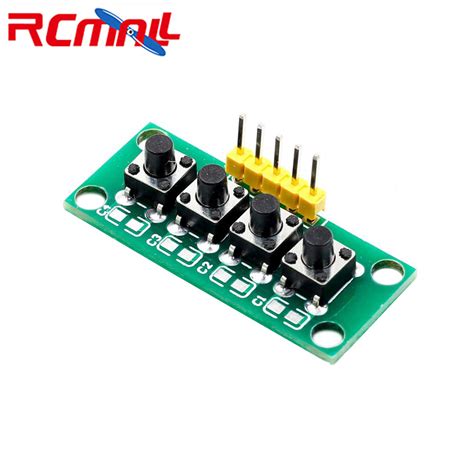 20pcs 4 Key Button Keypad Switch Keyboard Module For Arduino Uno