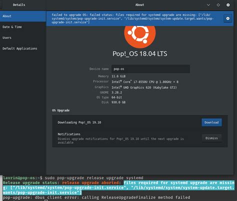 update to pop os 19 10 issue r pop os