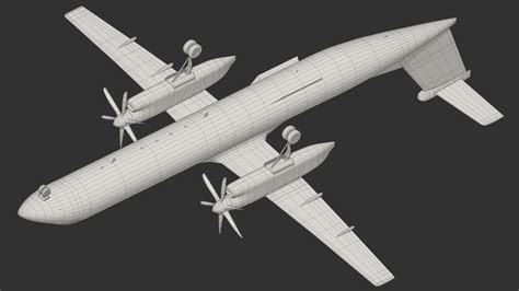 3d Flybe Dash8 Q400 Sc Model Turbosquid 2313836