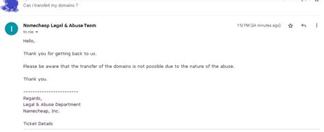 Namecheap Account Suspend All Your Domains Permanently R Namecheap