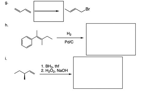 Solved 1. Fill in the missing starting materials, | Chegg.com