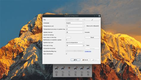 how to get quick weather forecasts on linux with meteo